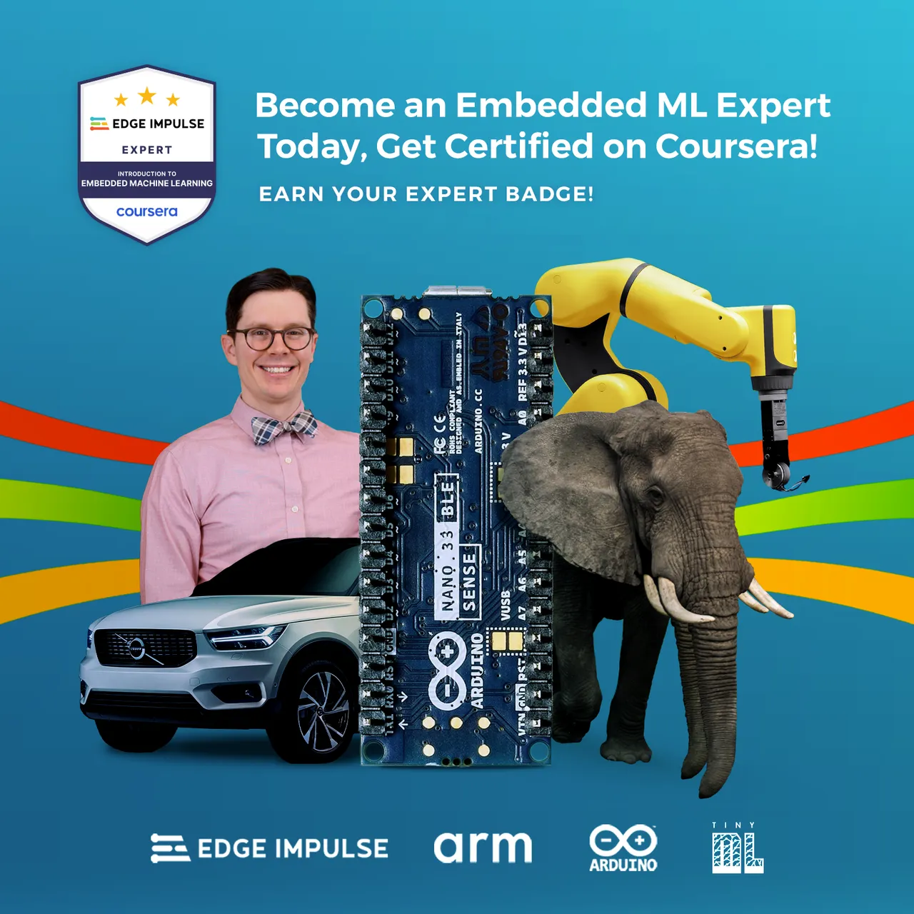 Announcing Intro to Embedded Machine Learning on Coursera