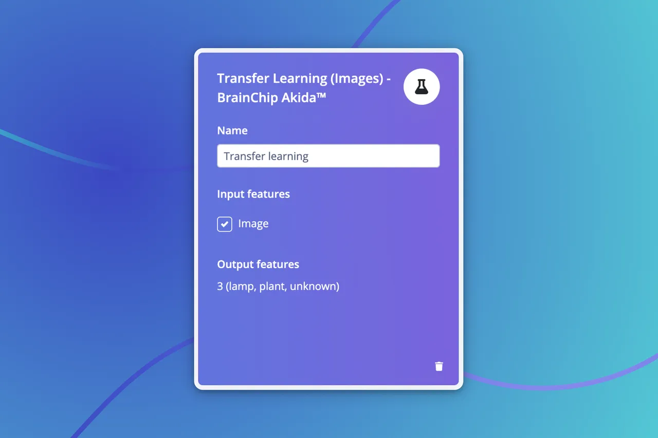 BrainChip Akida™ Platform Features in Edge Impulse