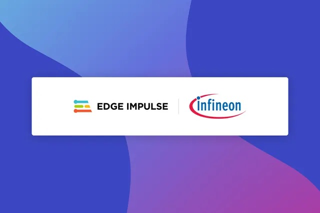 Edge Impulse and Infineon Announce Machine Learning Software Support for PSoC™ 6 Microcontrollers