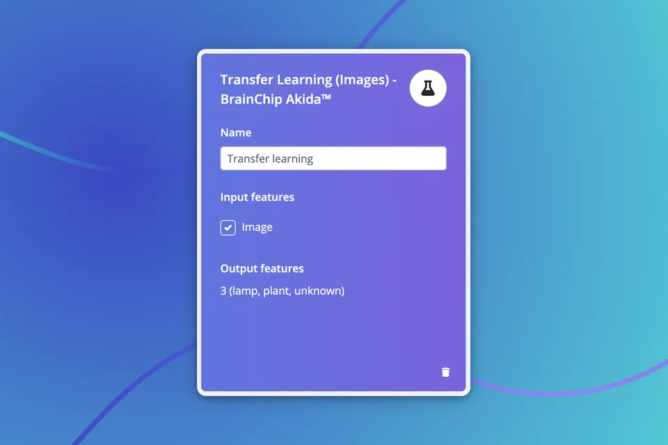 BrainChip Akida™ Platform Features in Edge Impulse